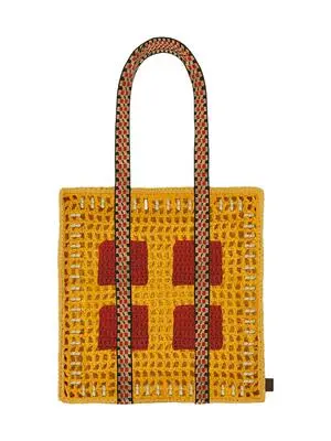 CACTUS JACK BY TRAVIS SCOTT Crochet Tote - Multicolor