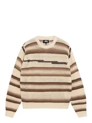STÜSSY Tonal Stripe Linen Sweater