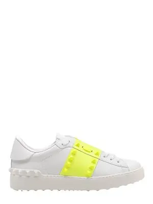 Valentino Garavani Rockstud 'untitled Neon' Sneakers - White