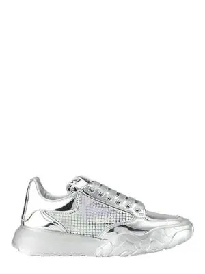 Alexander McQueen Oversized Court Trainer Holographic - Silver