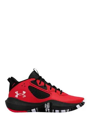 Under Armour Lockdown Gs Athletic Shoes - Red