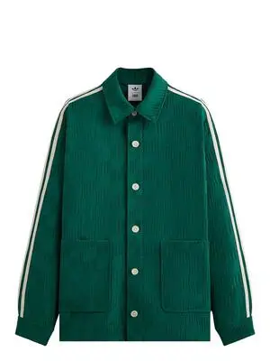 Kith For Adidas Football Jacquard Overshirt - Green
