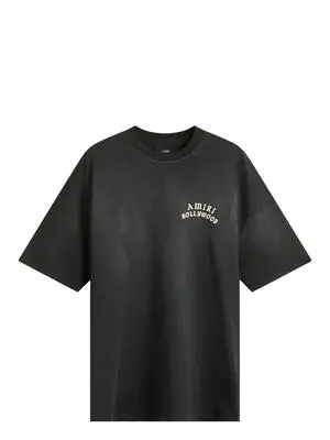 Amiri Hollywood Oversized Tee - Black