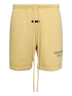 Fear Of God Heavy Jersey Soccer Short - Yellow
