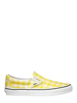 VANS Vans Classic Slip-On Gingham Yellow