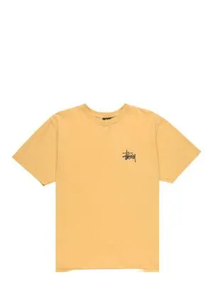 StÜssy Basic Pigment Dyed T-Shirt Yellow