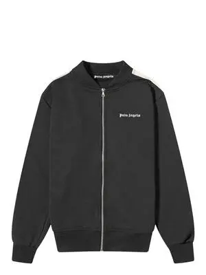Palm Angels Classic Logo Bomber Track Jacket - Black