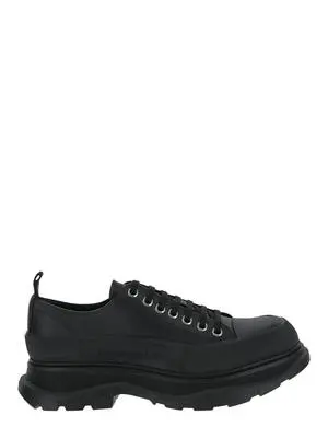 Alexander McQueen Tread Slick Lace-up Sneakers - Black