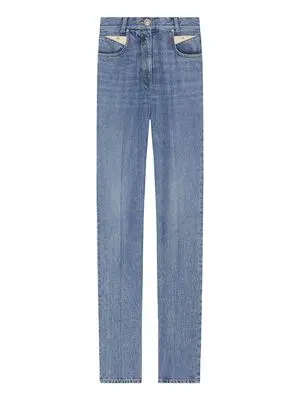 Givenchy Yoke Slim Fit Denim Jeans - Blue