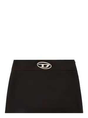 DIESEL® Mini Skirt - Black
