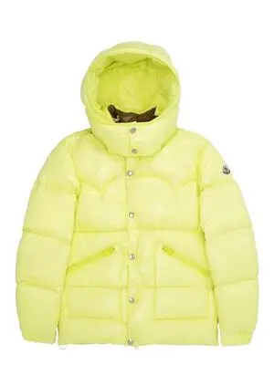 Moncler Coutard Shiny Puffer Jacket - Yellow