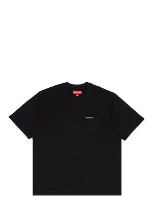 Supreme Short-sleeve Pocket Tee - Black