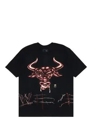 CACTUS JACK BY TRAVIS SCOTT X Wwe The Rock T-shirt - Black