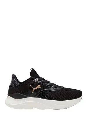 PUMA Softride Mayve Leopard Sneakers - Black
