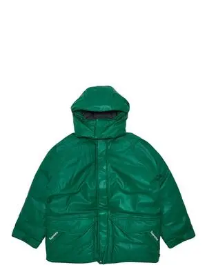 Supreme Gore-tex Leather 700-fill Down Parka - Green