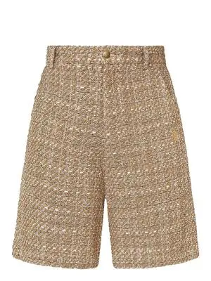 Amiri Boucle Short - Brown