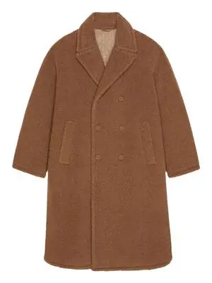 Givenchy Long Teddy Coat - Tan