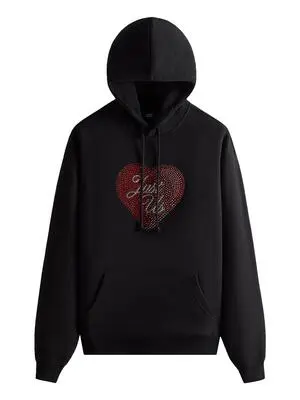 Kith Just Us Swarovski® Crystals Hoodie - Black