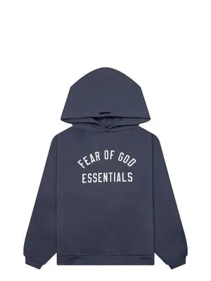 Fear Of God Fleece Hoodie Blue