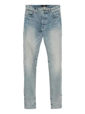 Amiri 3d Bones Skinny Jean - Blue