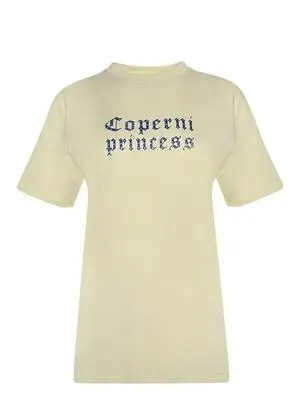 Coperni X Disney Princess Boxy Tee - Yellow