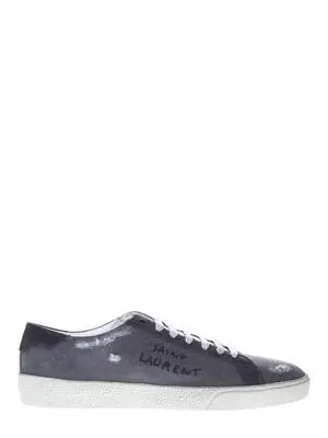 Saint Laurent Court Classic Sl/06 Sneakers - Black