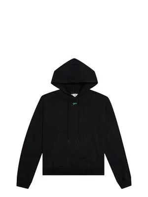 Off-White Boxy Fit Hoodie - Black
