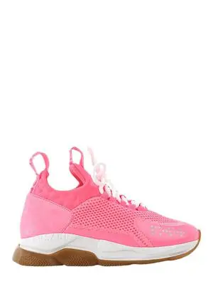 Versace Cross Chainer Sneakers - Pink
