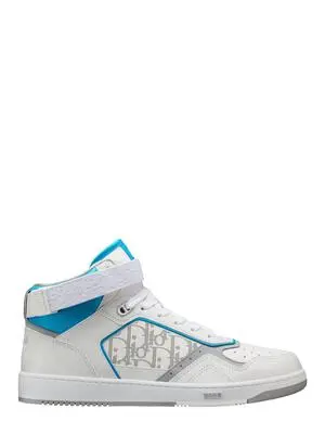 Dior B27 High Top Sneakers - White