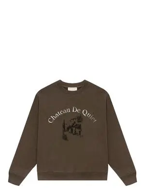 MUSEUM OF PEACE & QUIET Chateau Crewneck - Brown