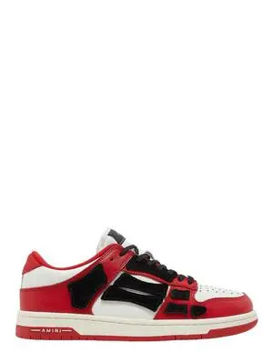 Amiri Skel Top Low Sneakers Red