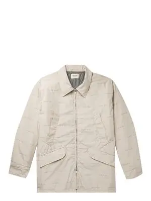Fear Of God Printed Nylon Field Jacket - Tan