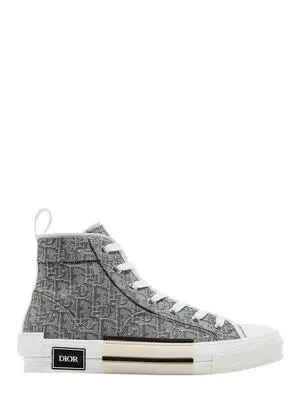 Dior B23 High Top Sneaker - Grey