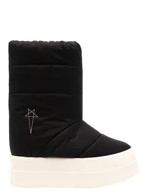 Rick Owens Stivali Imbottiti Mega Bumper Lunar - Black