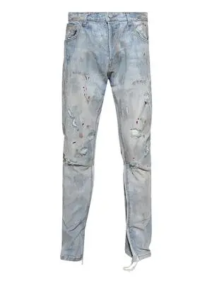 RIVINGTON ROI REBIS Painted Repented Pant 'indigo'