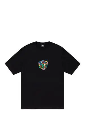 StÜssy Cube Tee - Black