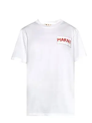 Marni Patch T-shirt - White