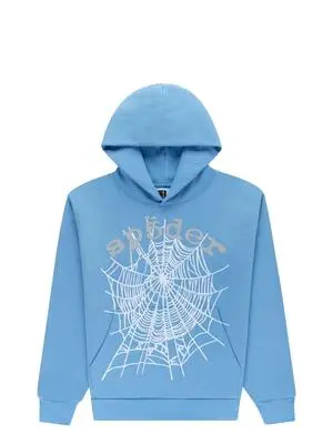 SP5DER Og Web V2 Hoodie - Blue