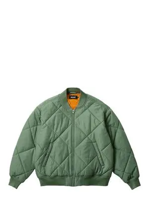 PALACE Quilted Bomber Jacket - Green