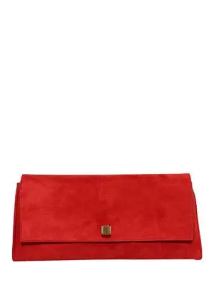 Khaite Audrey Clutch Red