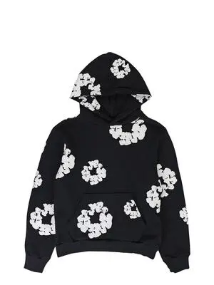 DENIM TEARS Wreath Hoodie - Black