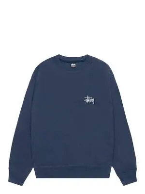 StÜssy Basic Crew - Blue