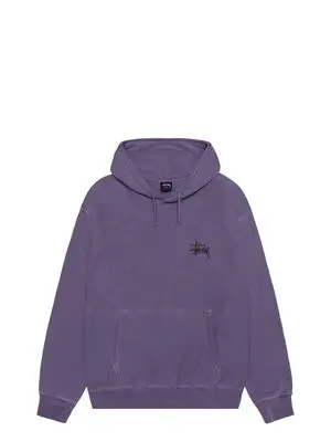 StÜssy Basic Pigment-dyed Hoodie - Purple