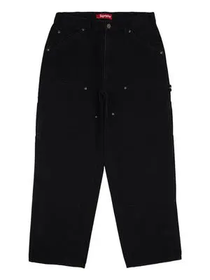 Supreme Double Knee Painter Pant - Black