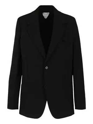 Bottega Veneta Oversized Single-breasted Blazer - Black