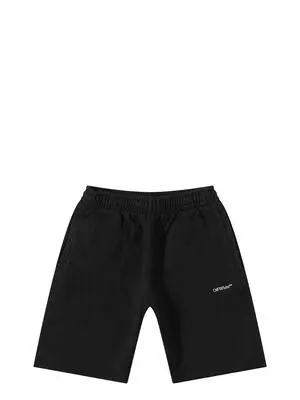 Off-White Marker Sweatshorts - Black
