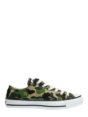 BAPE BAPE STA Low M2 ABC Camo Sneakers Green