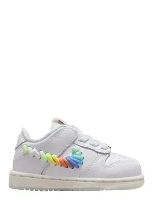 Nike Dunk Low Td 'rainbow Lace Swoosh - White