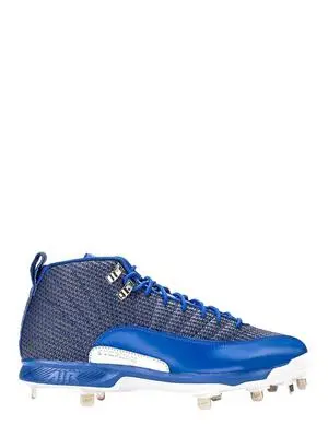 JORDAN 12 Retro Metal Baseball Cleat - Blue