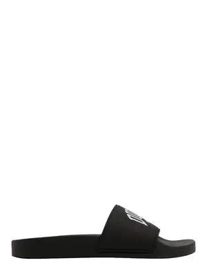 Balenciaga Pool Slides Cities Dubai - Black